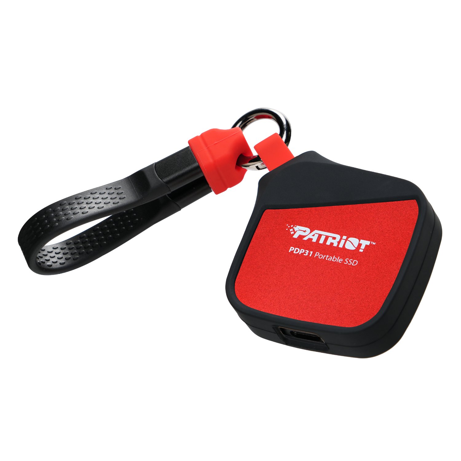 1TB Patriot PDP31 Type-C Portable SSD - Red / Black - HugePC Computer ...