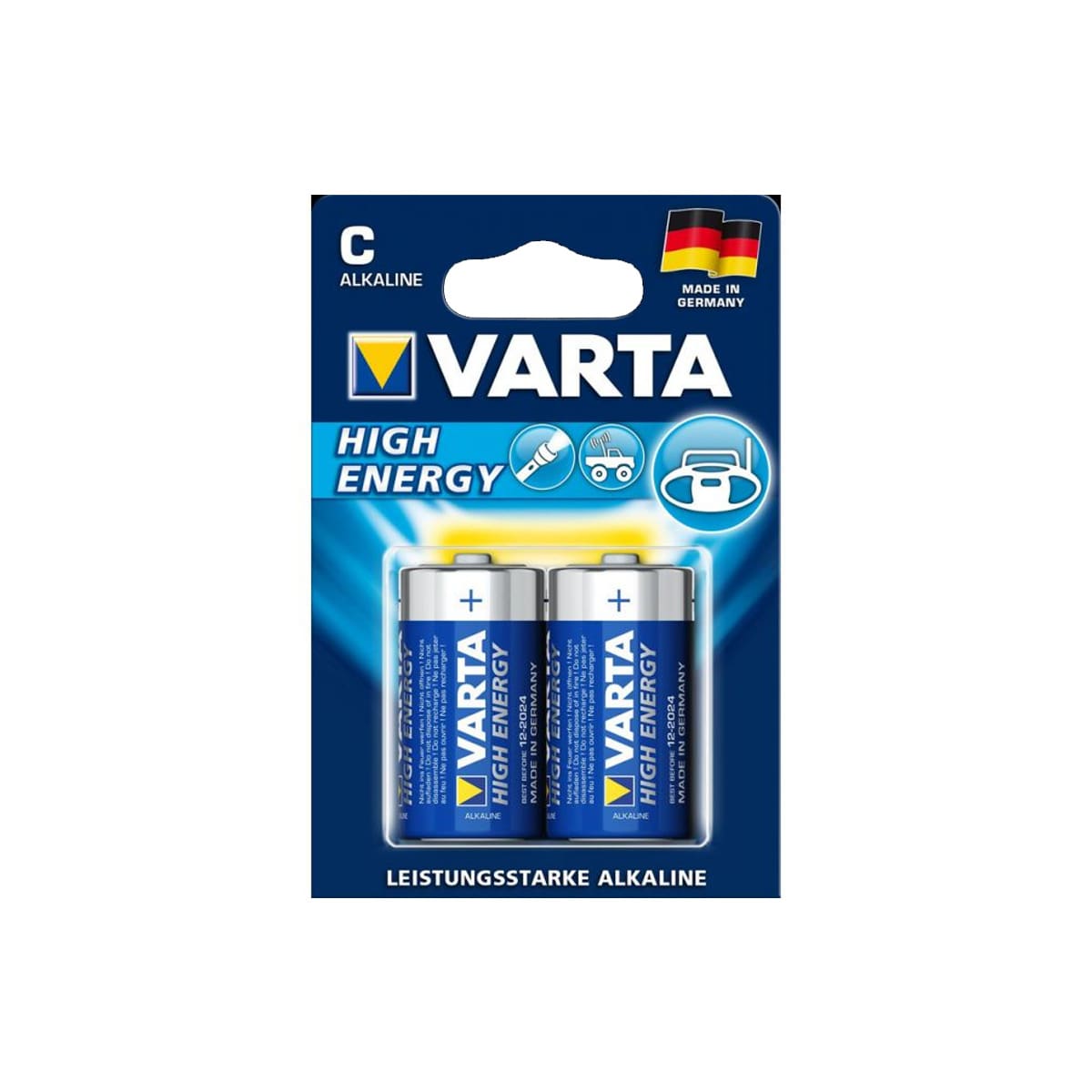 Varta C Battery High Energy 2-Pack - HugePC Computer Distributors