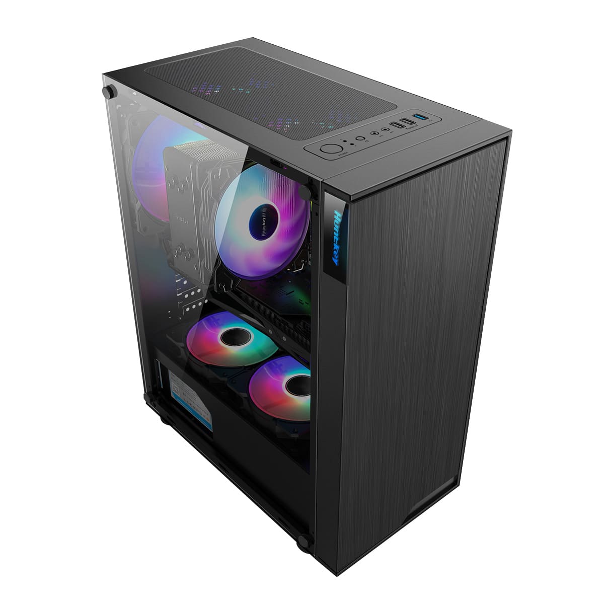 Huntkey GS400C Black Gaming Case - HugePC Computer Distributors
