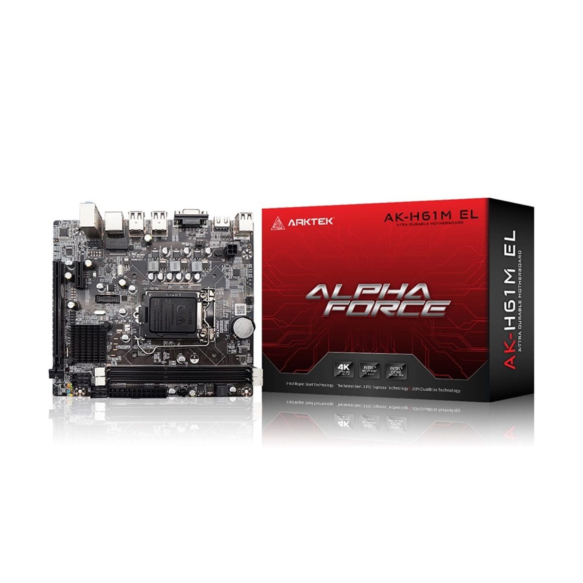 Arktek Intel H61 Intel Socket LGA1155 Micro-ATX Motherboard - HugePC ... Arktek Intel H61 Intel Socket LGA1155 Micro-ATX Motherboard - HugePC ...
