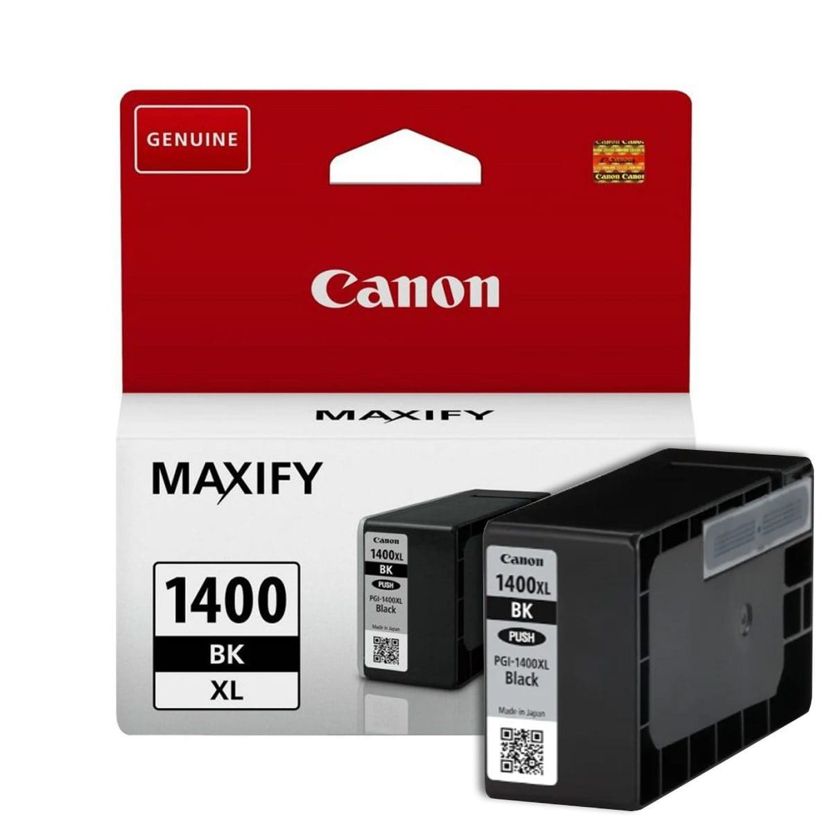 Canon 1400XL Black Original High Yield Ink Cartridge - PGI-1400XLBLK ...