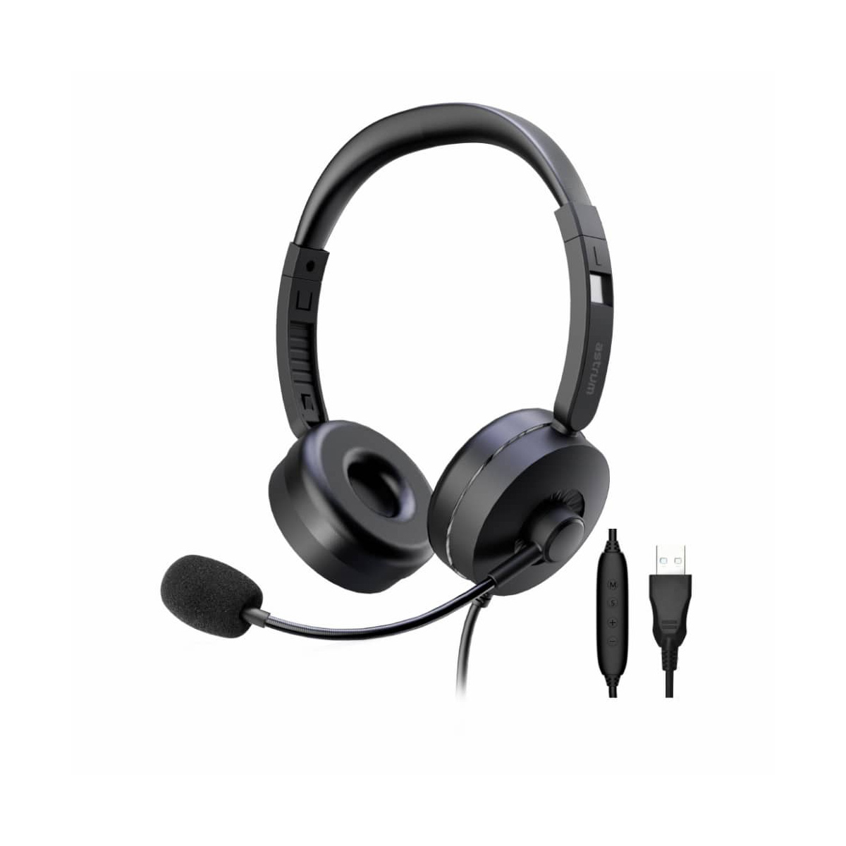 Astrum HU660 USB Wired Headset with Mic - HugePC Computer Distributors