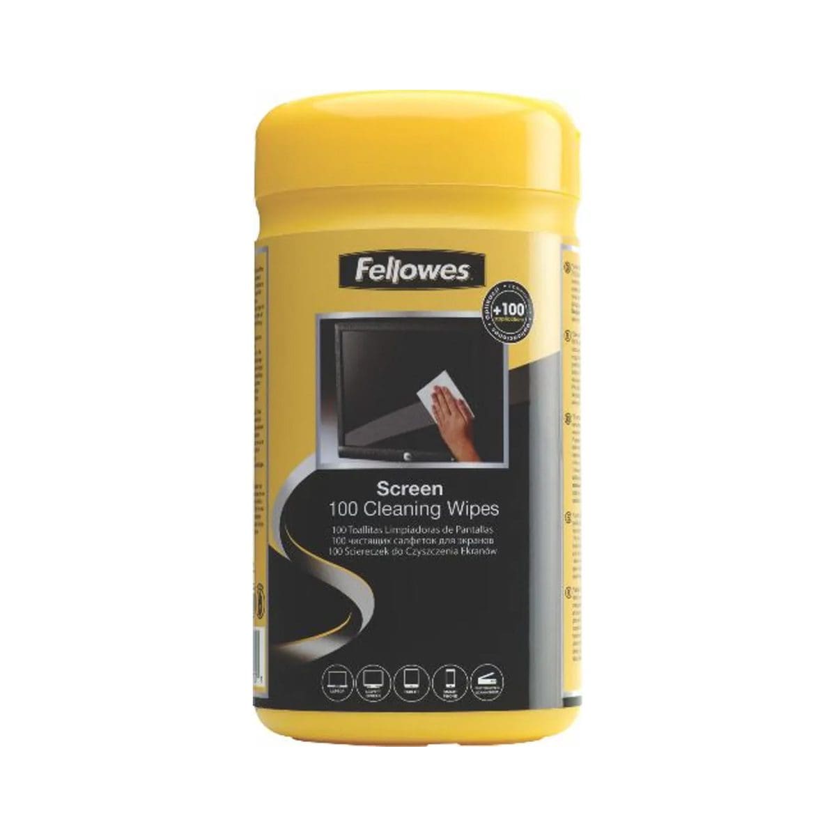 Fellowes 100 Screen Cleaning Wipes - HugePC Computer Distributors