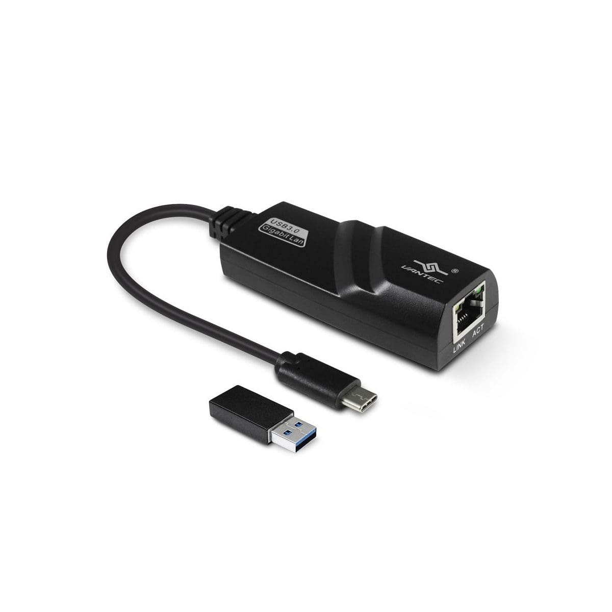 Vantec Link Usb 30 Type C Gigabit Ethernet Adapter Hugepc Computer Distributors