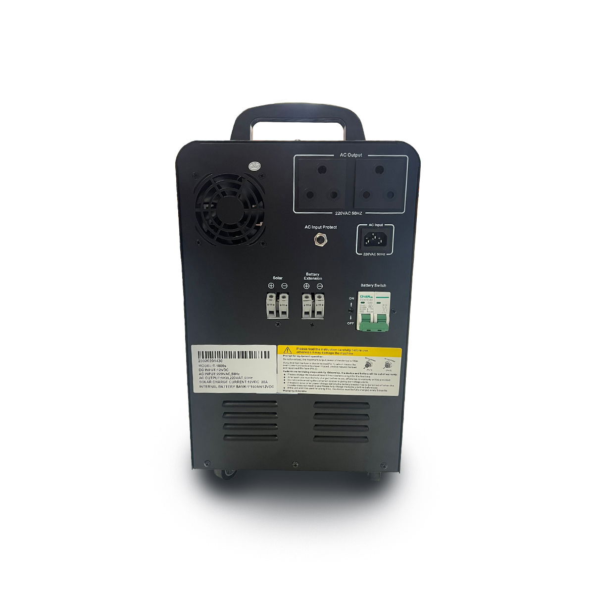 RCT Megapower Lithium 1KVA 1000W Inverter Trolley - HugePC Computer Distributors