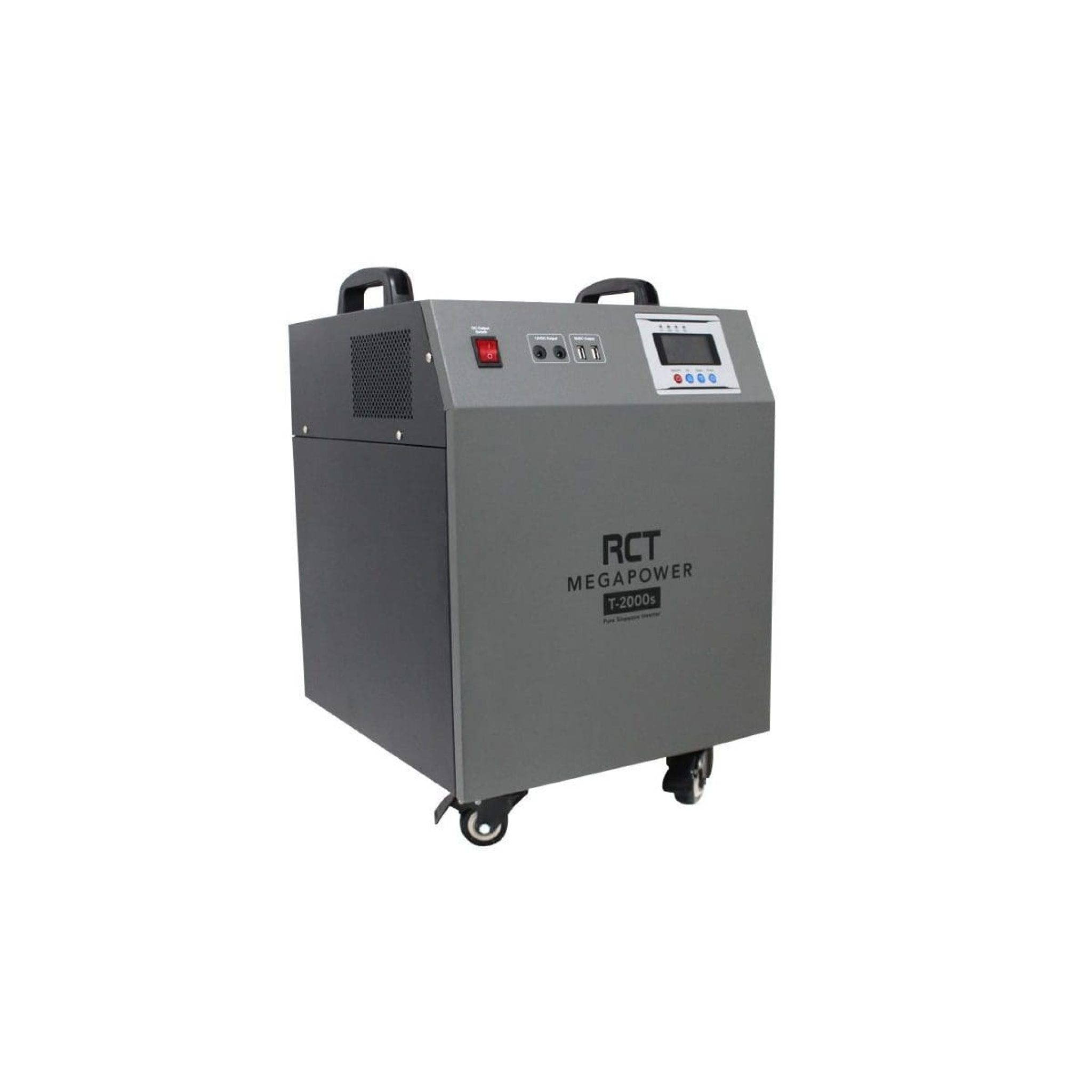 RCT Megapower 2KVA/2000W Inverter Trolley With 2 X 100AH Batteries ...