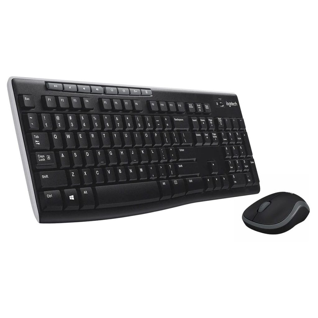 Logitech MK270 Wireless K270 Keyboard and M185 Mouse Combo - HugePC ...