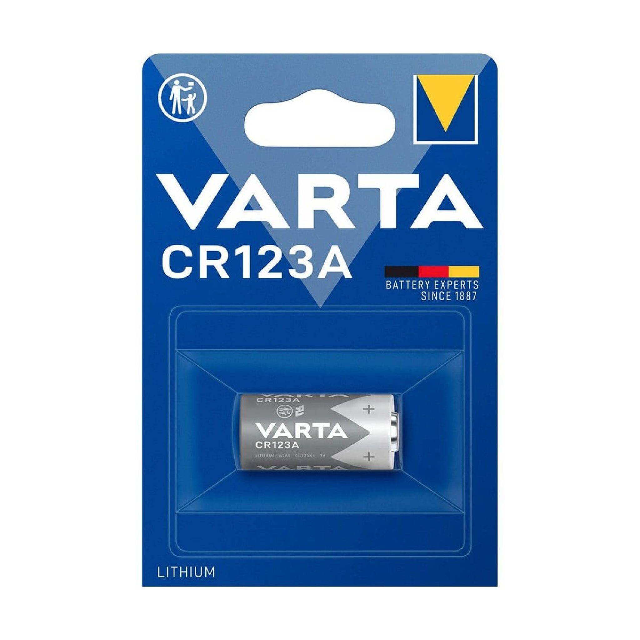 Varta CR123A 3V Lithium Battery - HugePC Computer Distributors