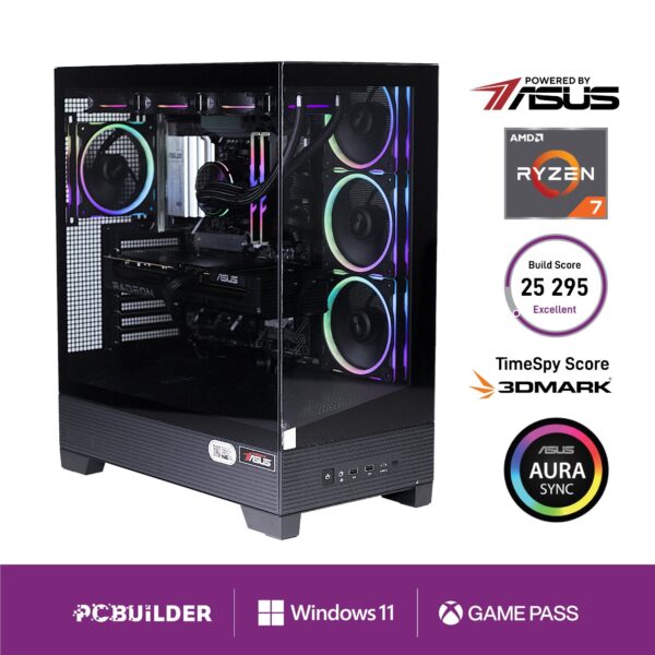 PCBuilder Ryzen 7 7800X3D MAXIMUS Windows 11 Gaming PC - HugePC Computer Distributors