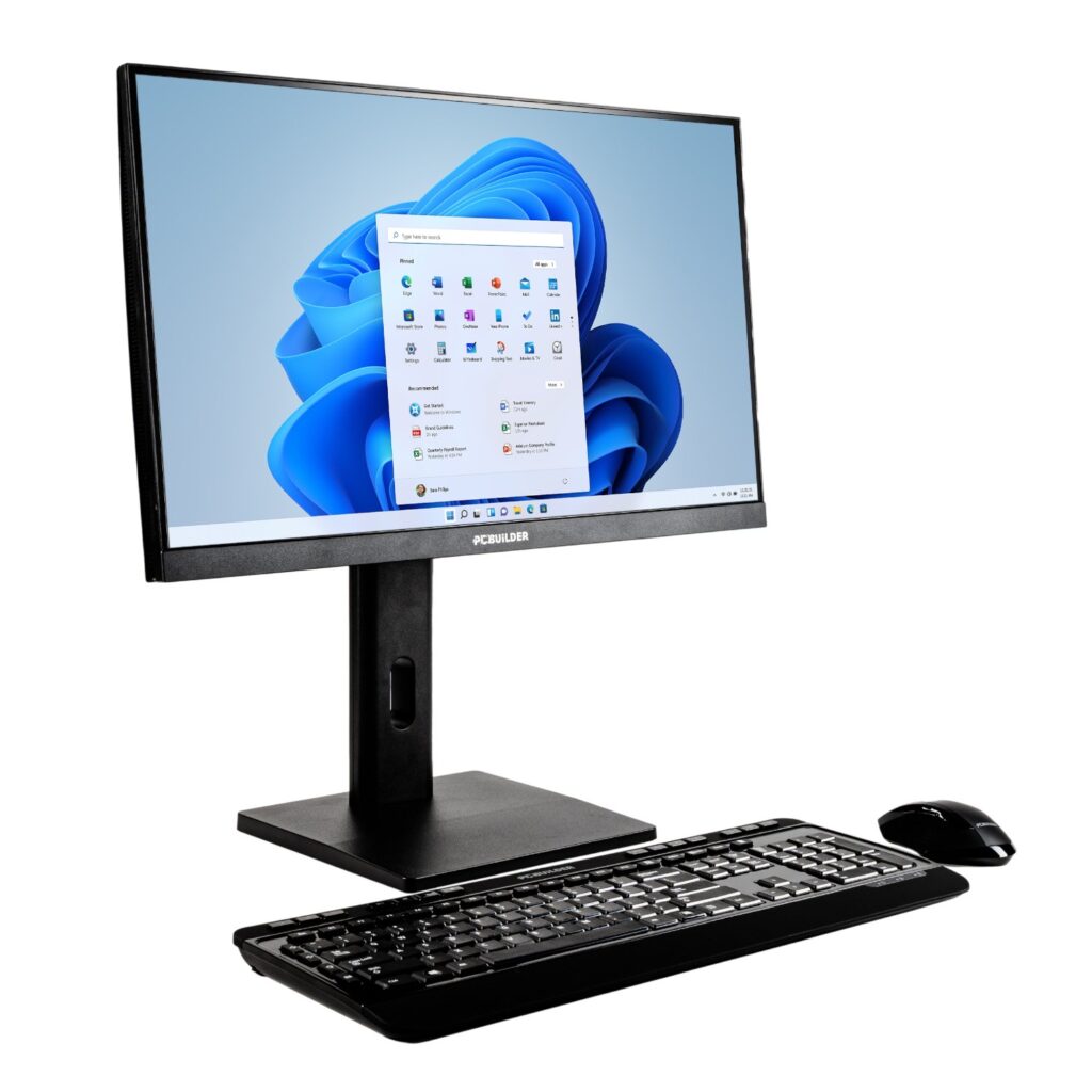 PCBuilder FUSION 24″ Intel Core i7-14700 Windows 11 AiO Desktop PC ...